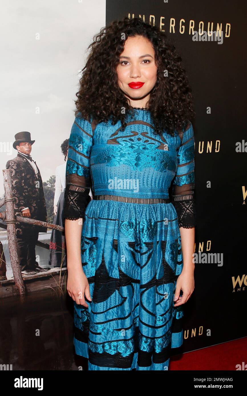 Actress Jurnee Smollett-Bell poses at WGN America's "Underground ...