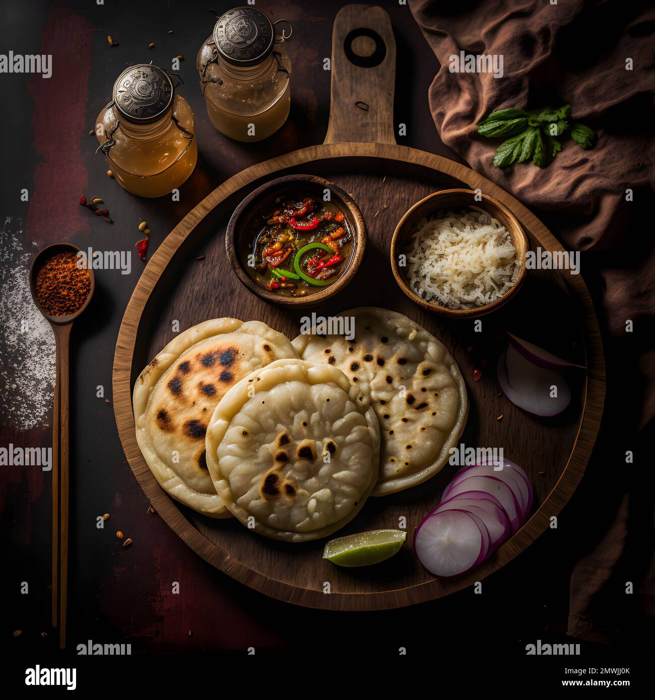 delicious flavors of Latin America with our Pupusas food photography ...