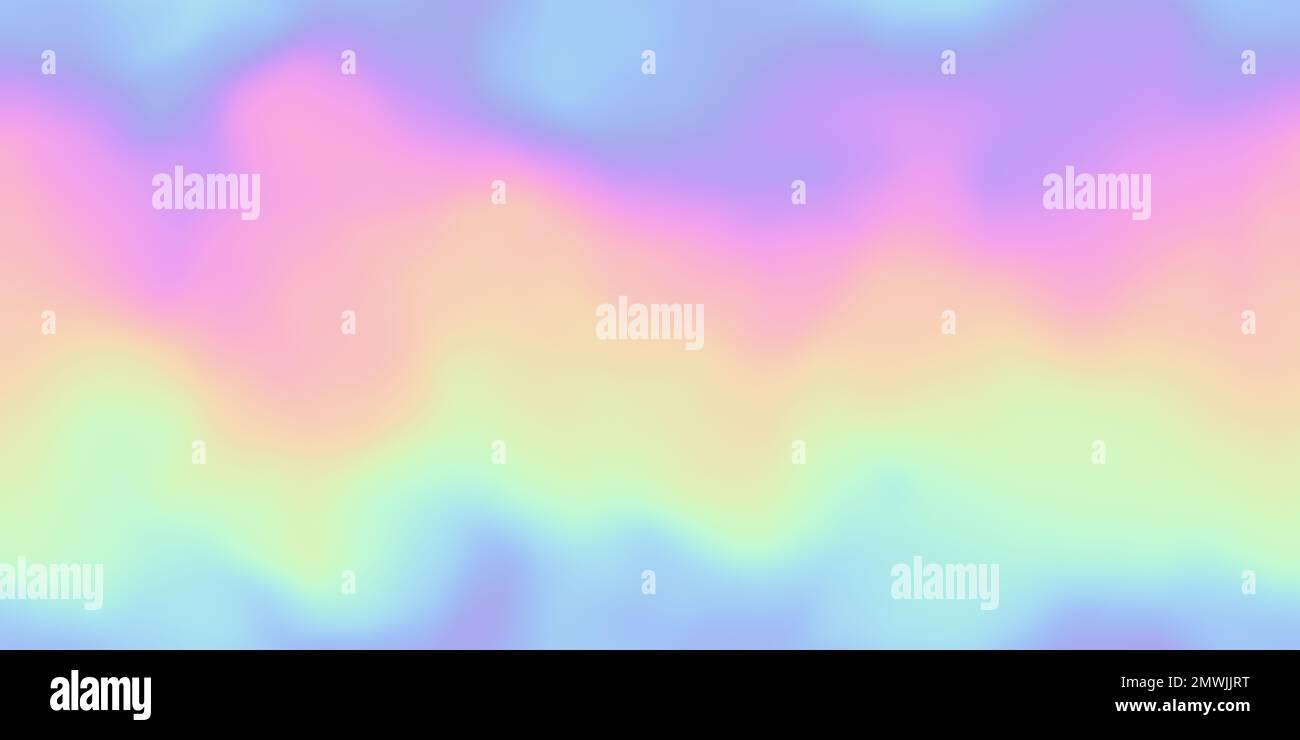Seamless Y2K Retro Futurism iridescent playful pastel holographic ...