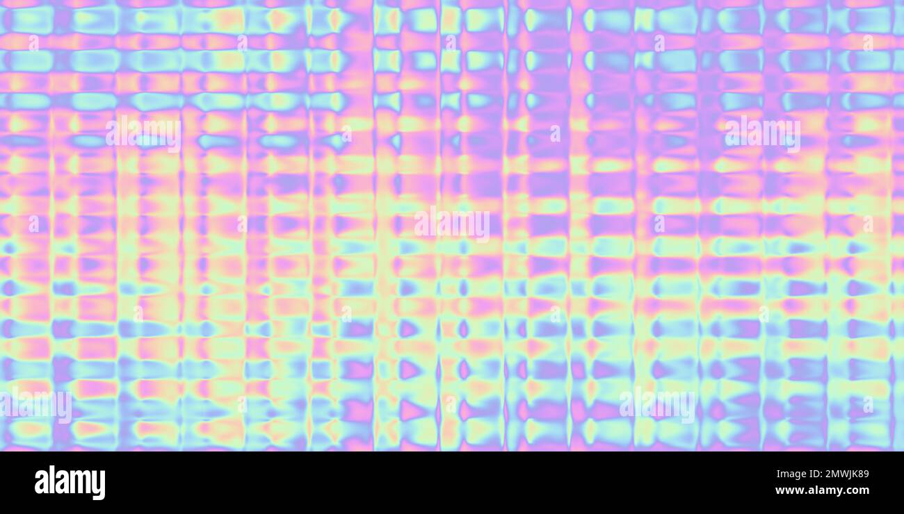 Seamless webpunk aesthetic Y2K futurism glass refraction square mosaic ...