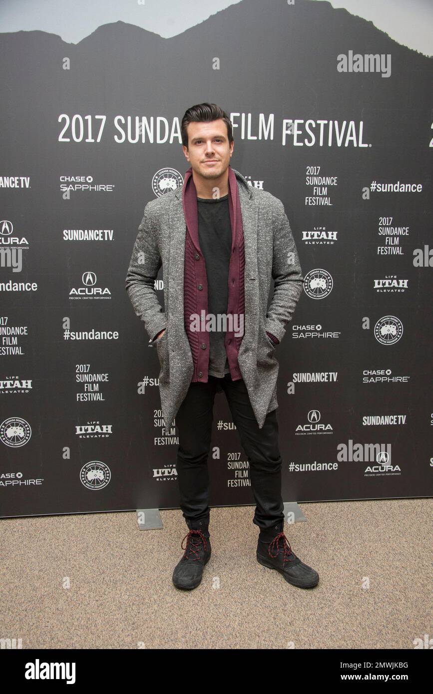 Executive Producer Kyle Tekiela poses at the premiere of the film ...