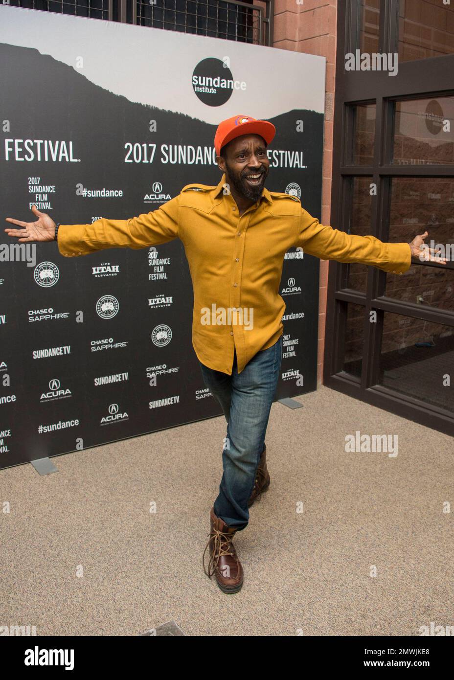 Actress Rob Morgan poses at the premiere of the film "Mudbound" at the ...