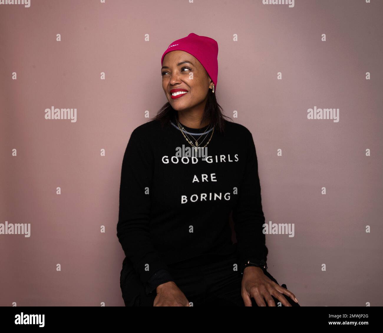 Actress Aisha Tyler poses for a portrait to promote Women's March on ...