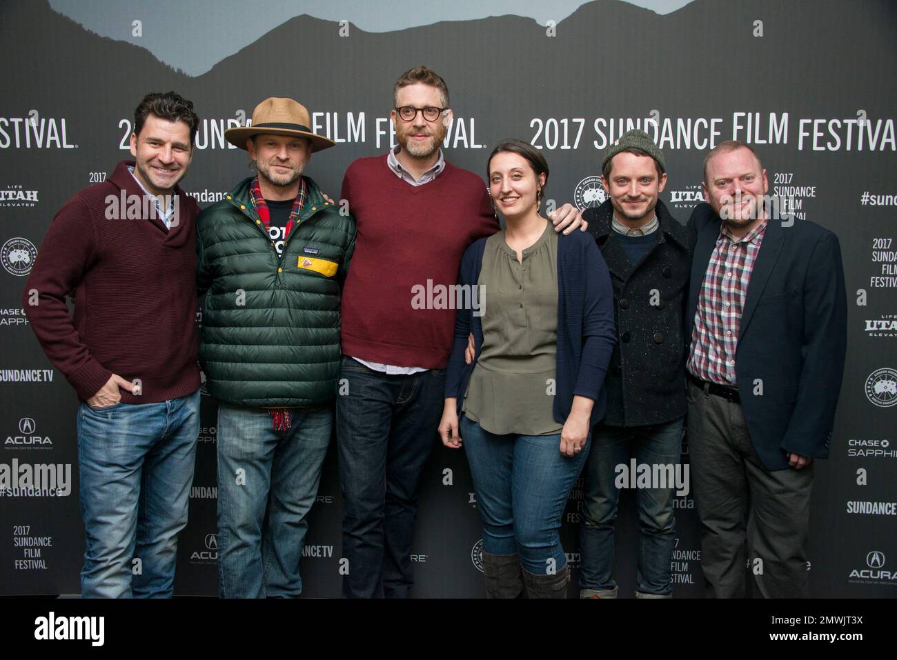 From left, Michael Moran, Josh C. Waller, Daniel Noah, Lisa Whalen ...