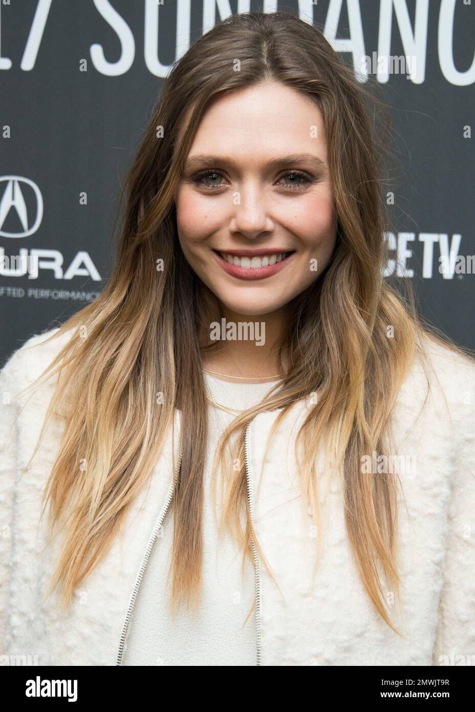 Actress Elizabeth Olsen poses at the premiere of the film "Ingrid Goes ...