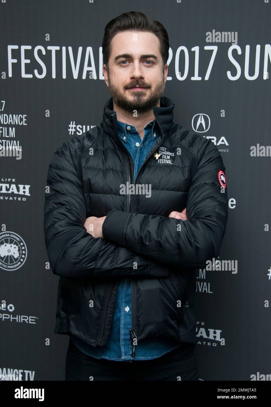 Director Matt Spicer poses at the premiere of the film "Ingrid Goes West" at the Library Center ...