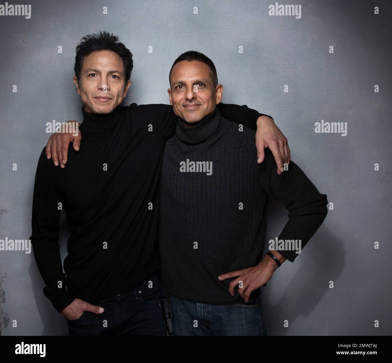 Director Peter Bratt, right, and consulting producer Benjamin Bratt ...