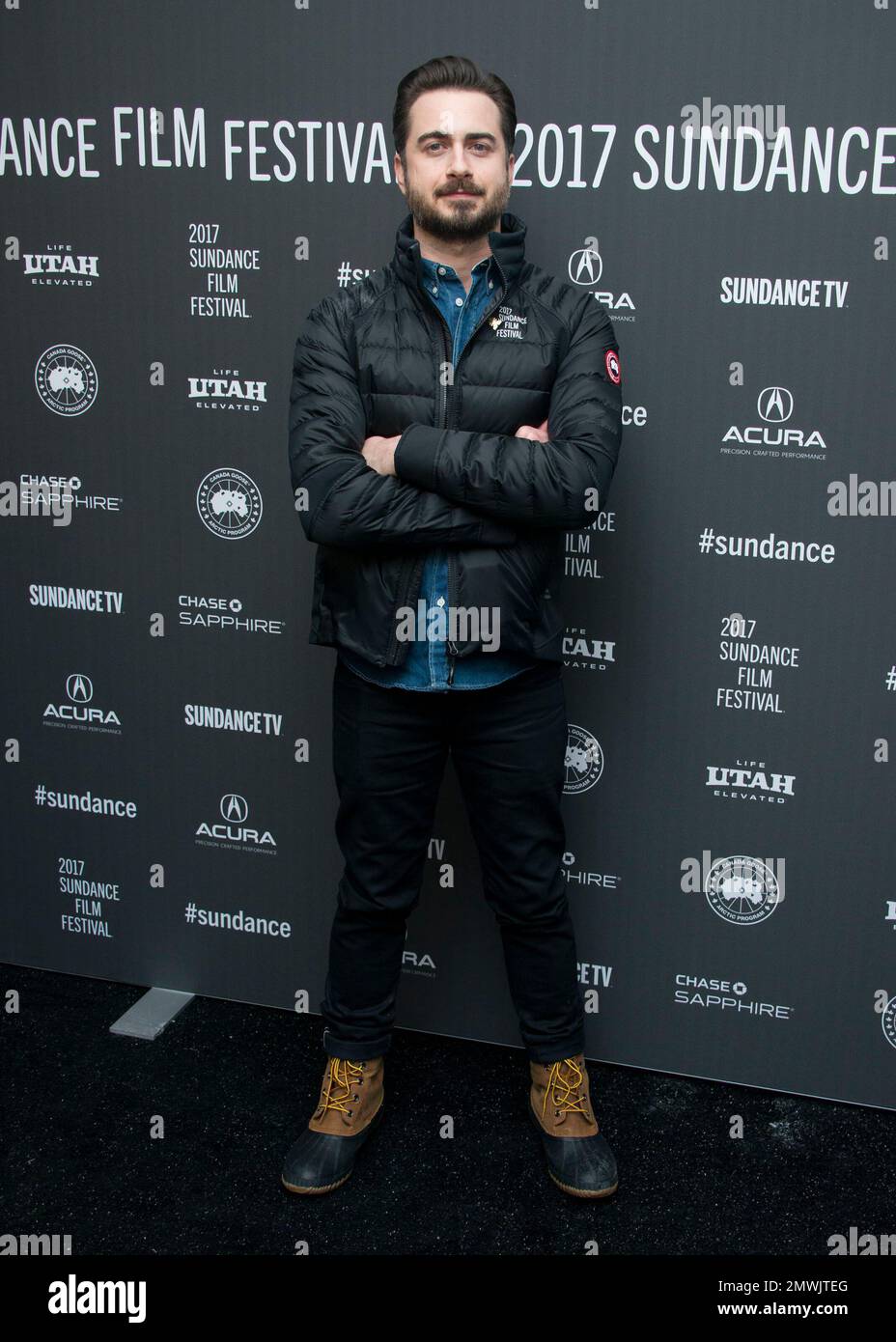 Director Matt Spicer poses at the premiere of the film "Ingrid Goes ...