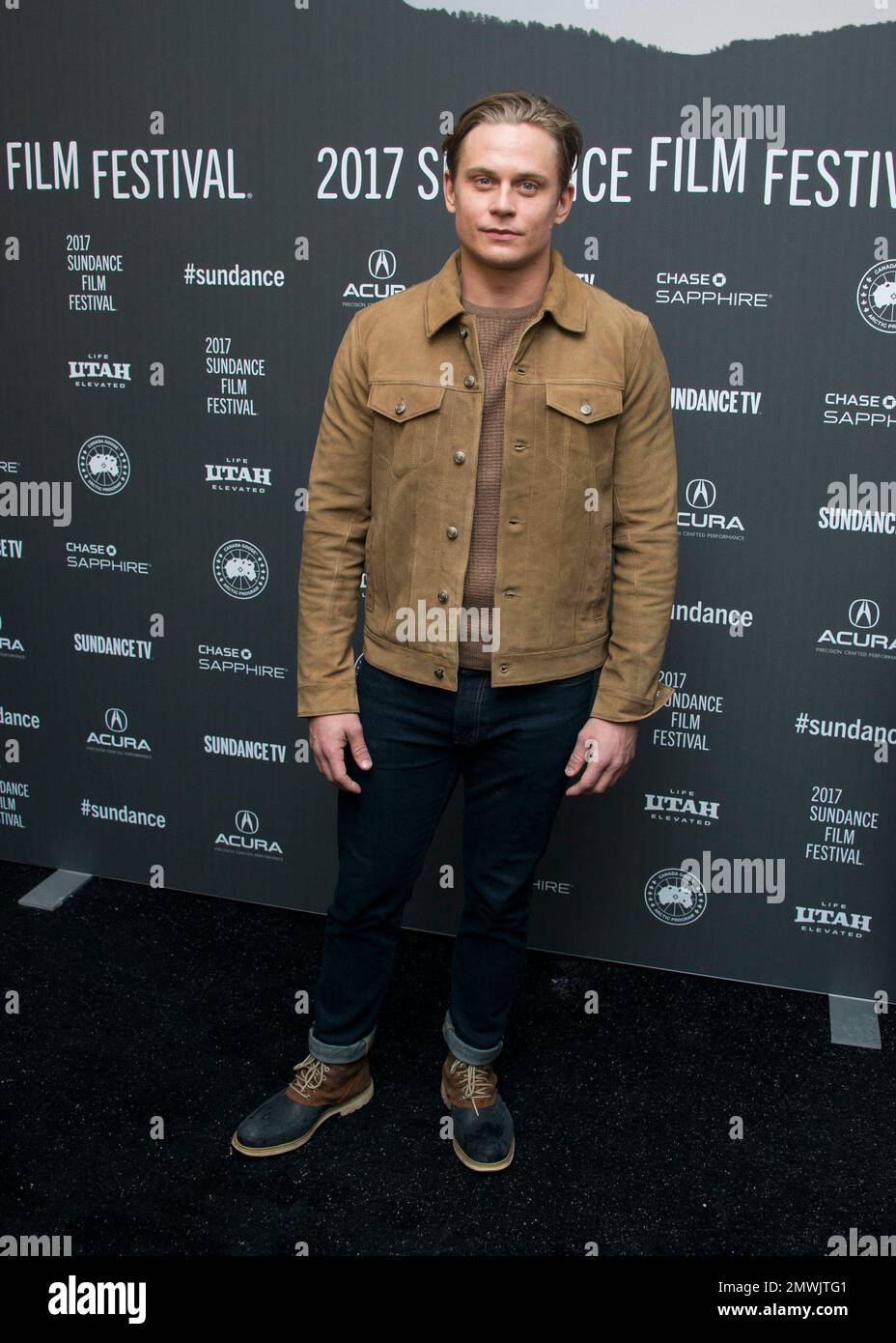 Actor Billy Magnussen poses at the premiere of the film "Ingrid Goes ...