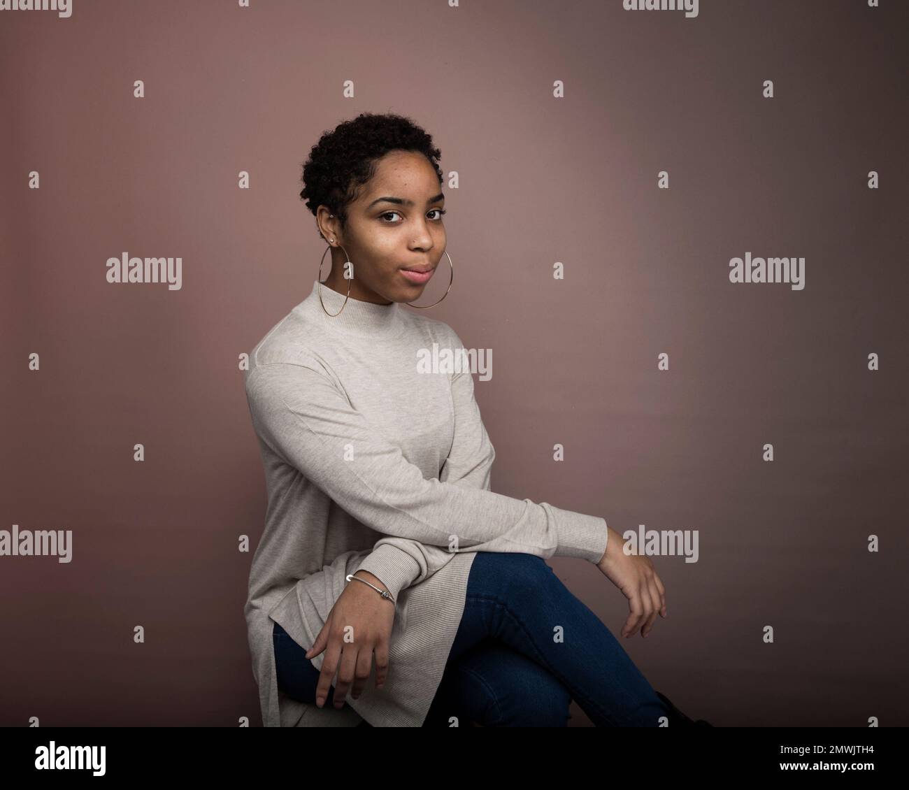 Dancer Talya Solomon poses for a portrait to promote the film, "Step ...