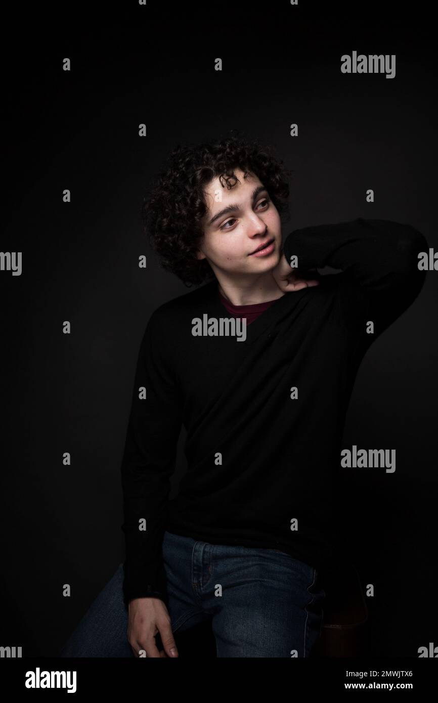 Actor Max Burkholder poses for a portrait to promote the film, "When ...