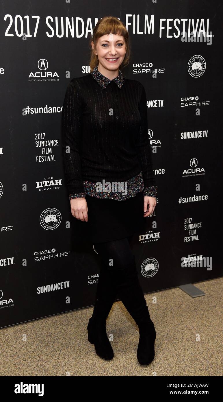 Emily Gordon, co-writer of "The Big Sick," poses at the premiere of the ...