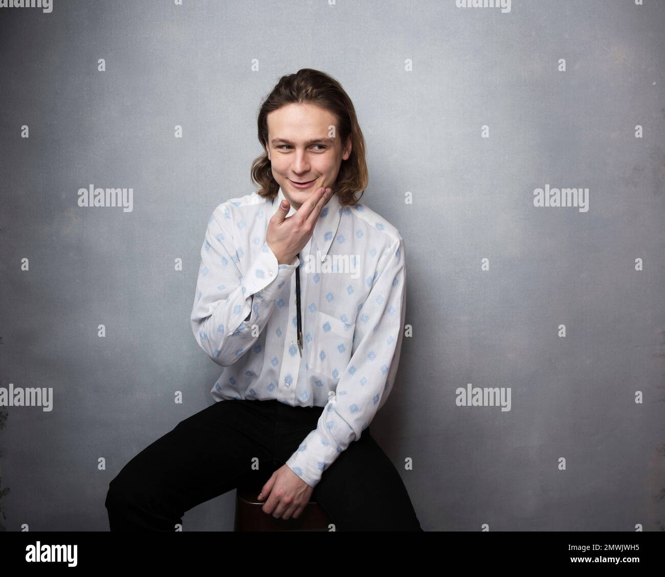 Actor Logan Miller poses for a portrait to promote the film, "Before I ...