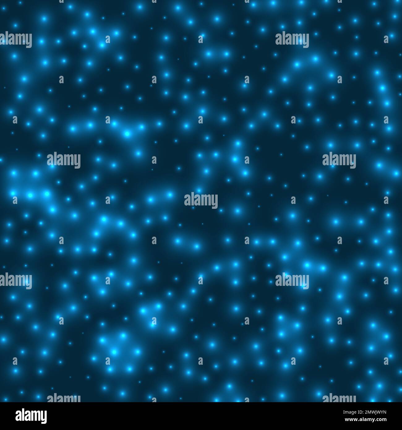 Starry background. Stars densely scattered on space blue background ...