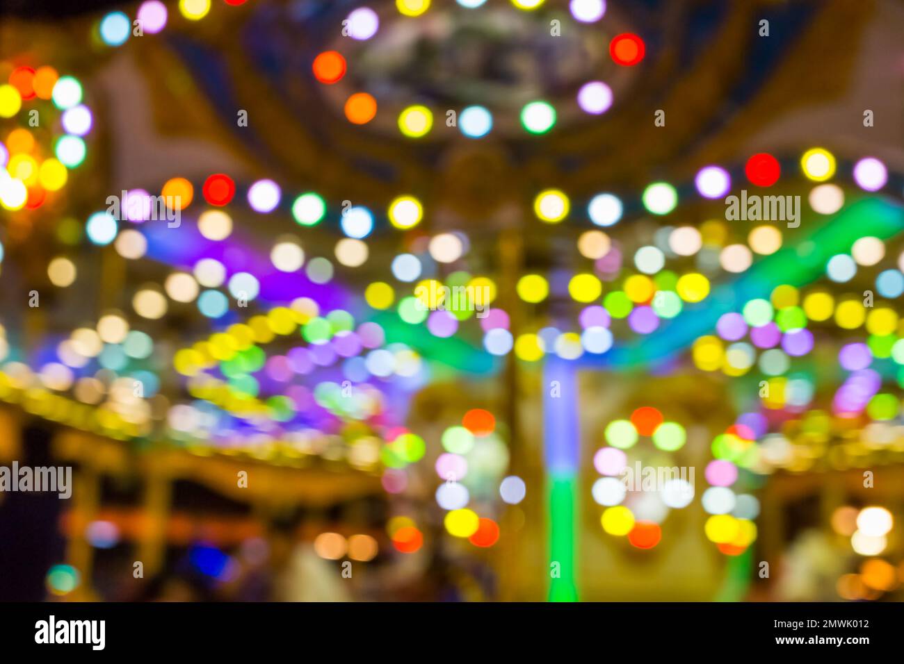 blur of light at carnival festival night market background Stock Photo ...