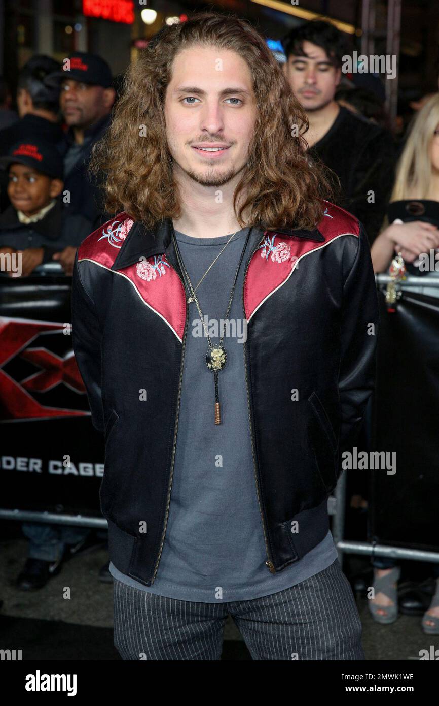Andrew Watt arrives at the LA Premiere of "xXx: Return of Xander Cage ...