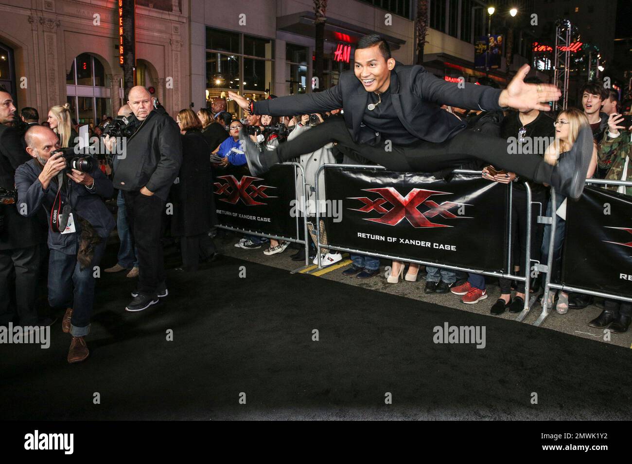 Tony Jaa arrives at the LA Premiere of "xXx: Return of Xander Cage" at ...