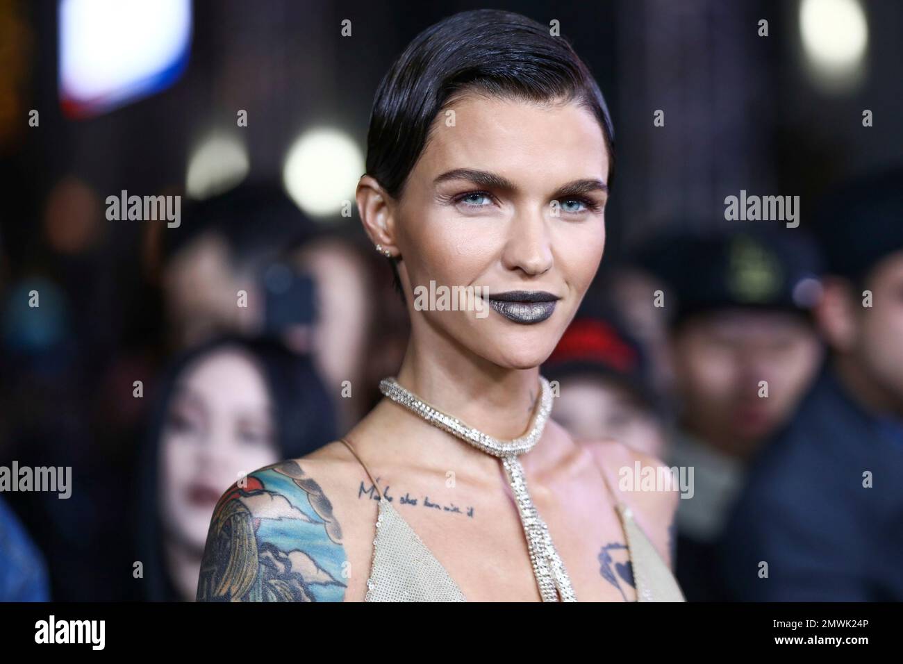 Ruby Rose arrives at the LA Premiere of "xXx: Return of Xander Cage" at ...
