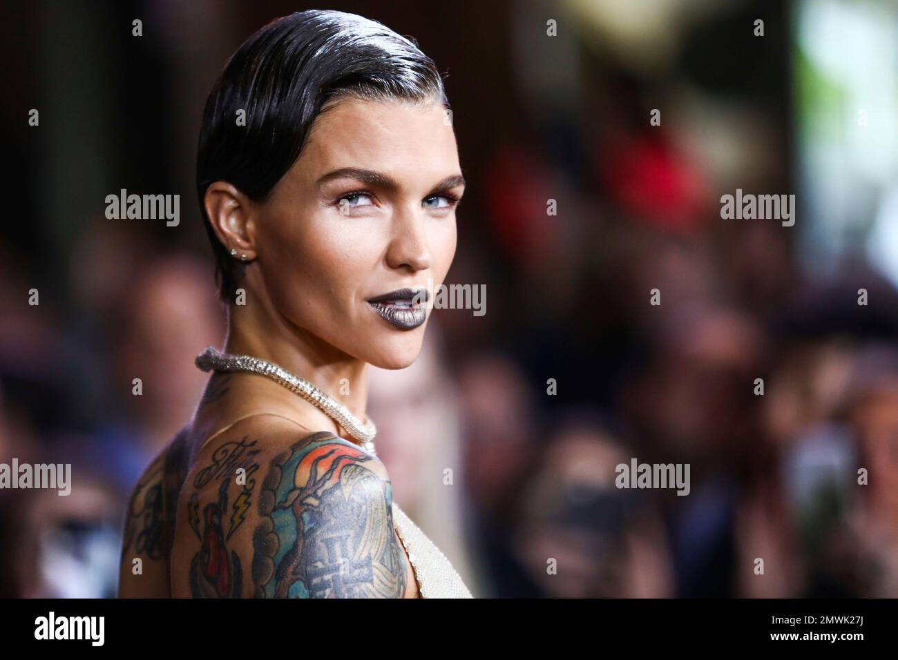 Ruby Rose arrives at the LA Premiere of "xXx: Return of Xander Cage" at ...