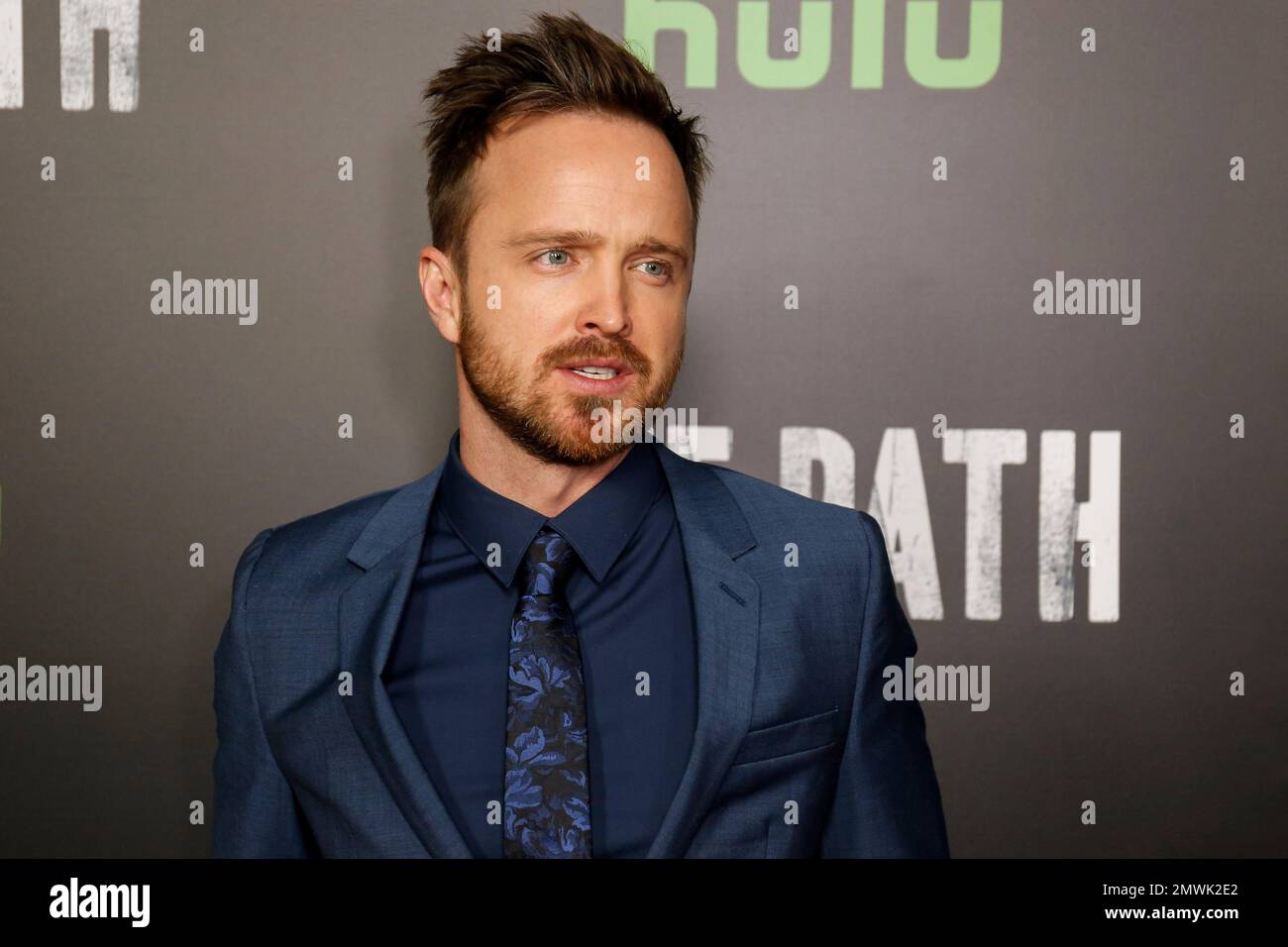 Aaron Paul arrives at the LA Premiere of "The Path" Season Two on ...