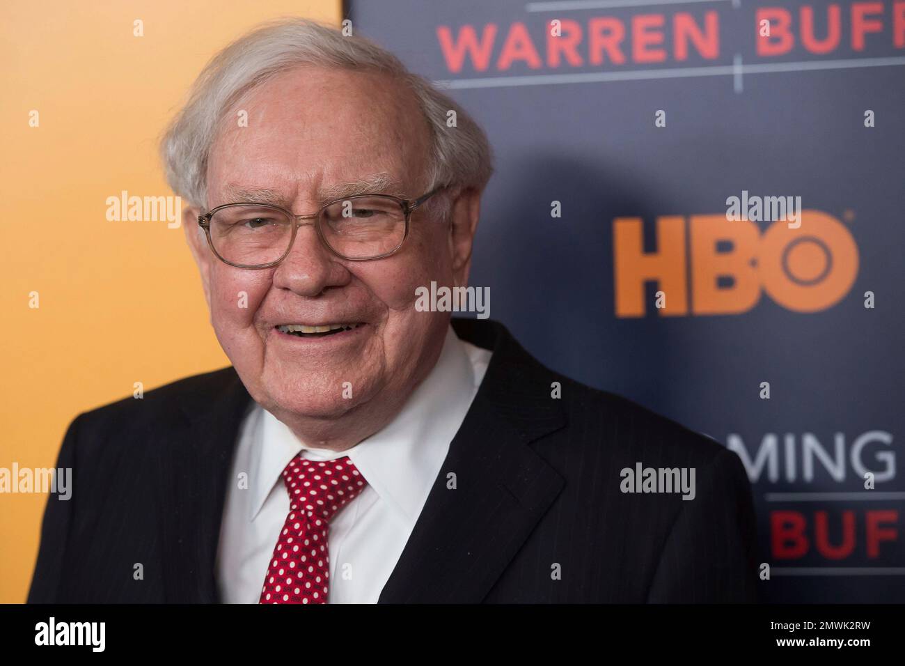 Warren Buffett attends the world premiere screening of HBO's "Becoming ...