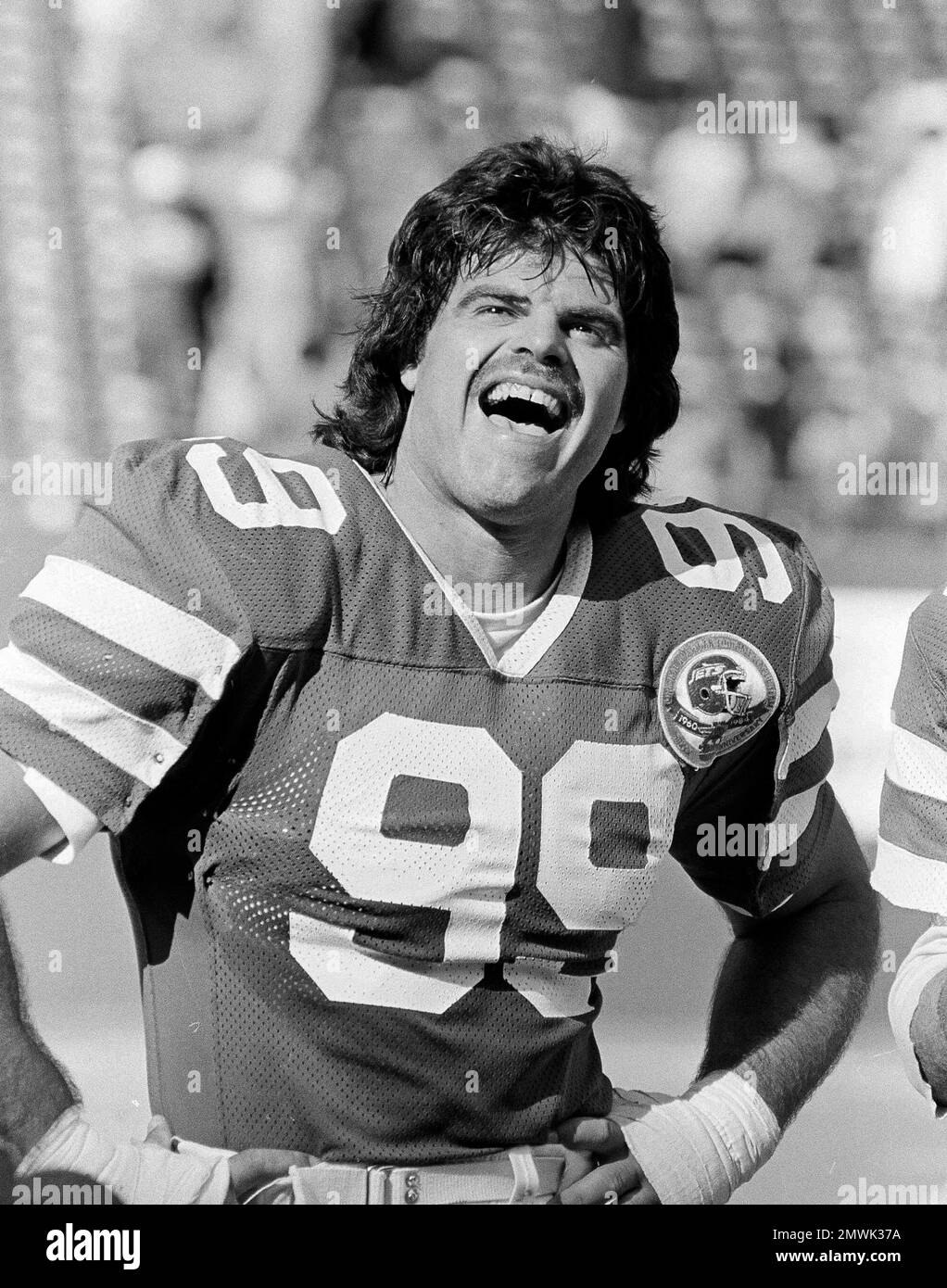 FILE - In this Sept. 16, 1984 file photo, New York Jets Mark Gastineau ...