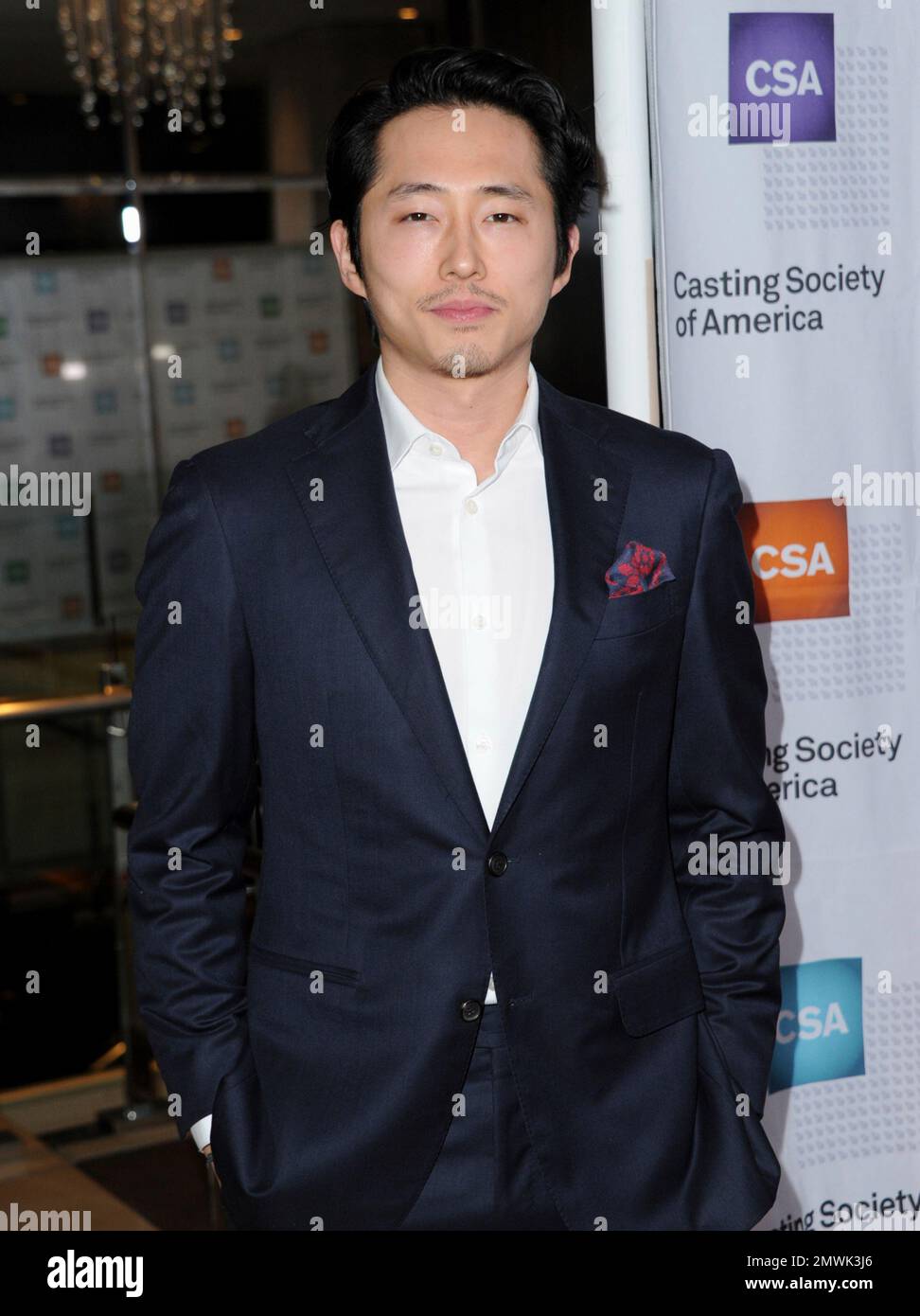 Steven Yeun arrives at the 32nd annual Artios Awards at the Beverly ...