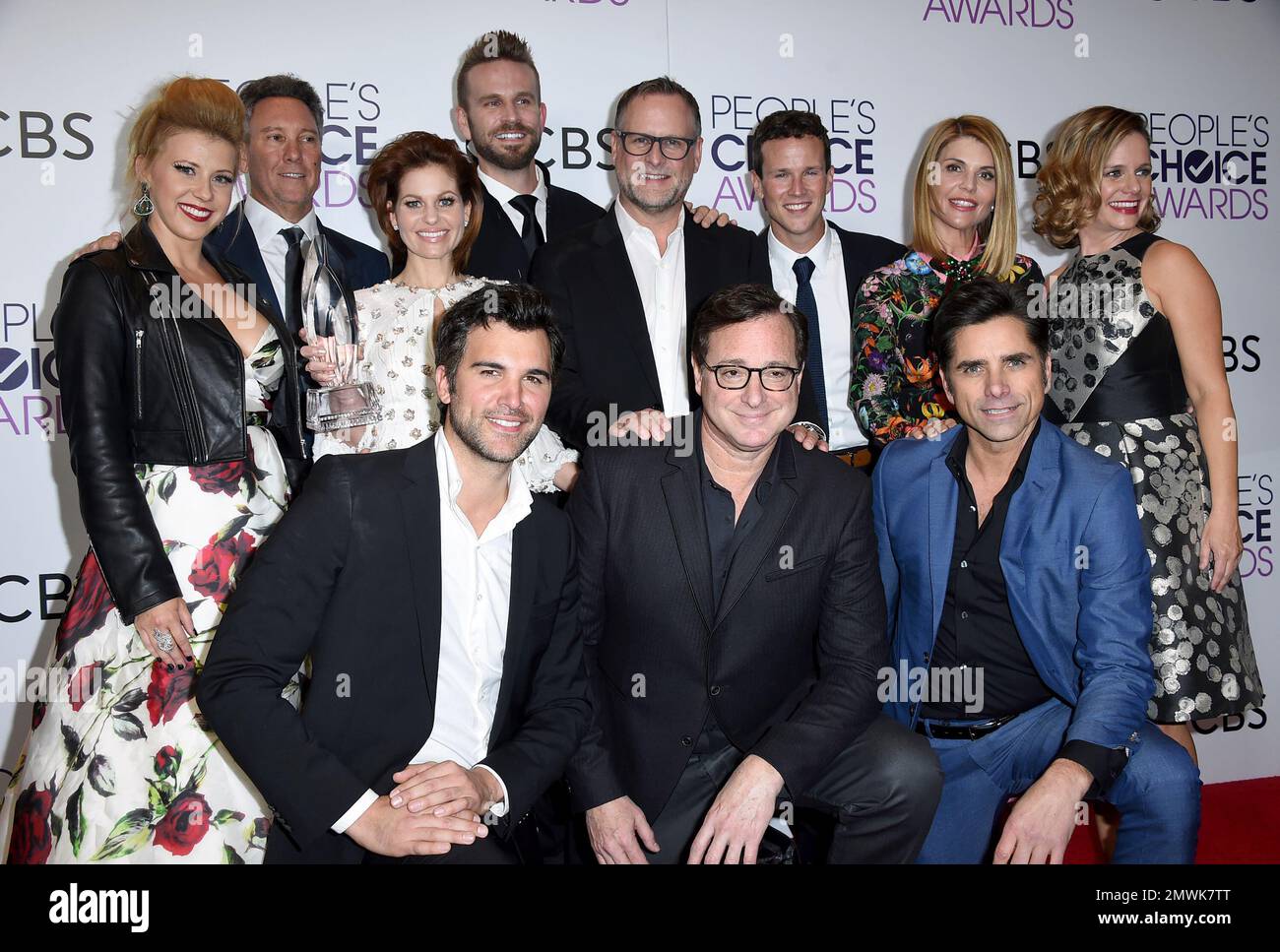 Jodie Sweetin, back row from left, Jeff Franklin, Candace Cameron-Bure ...