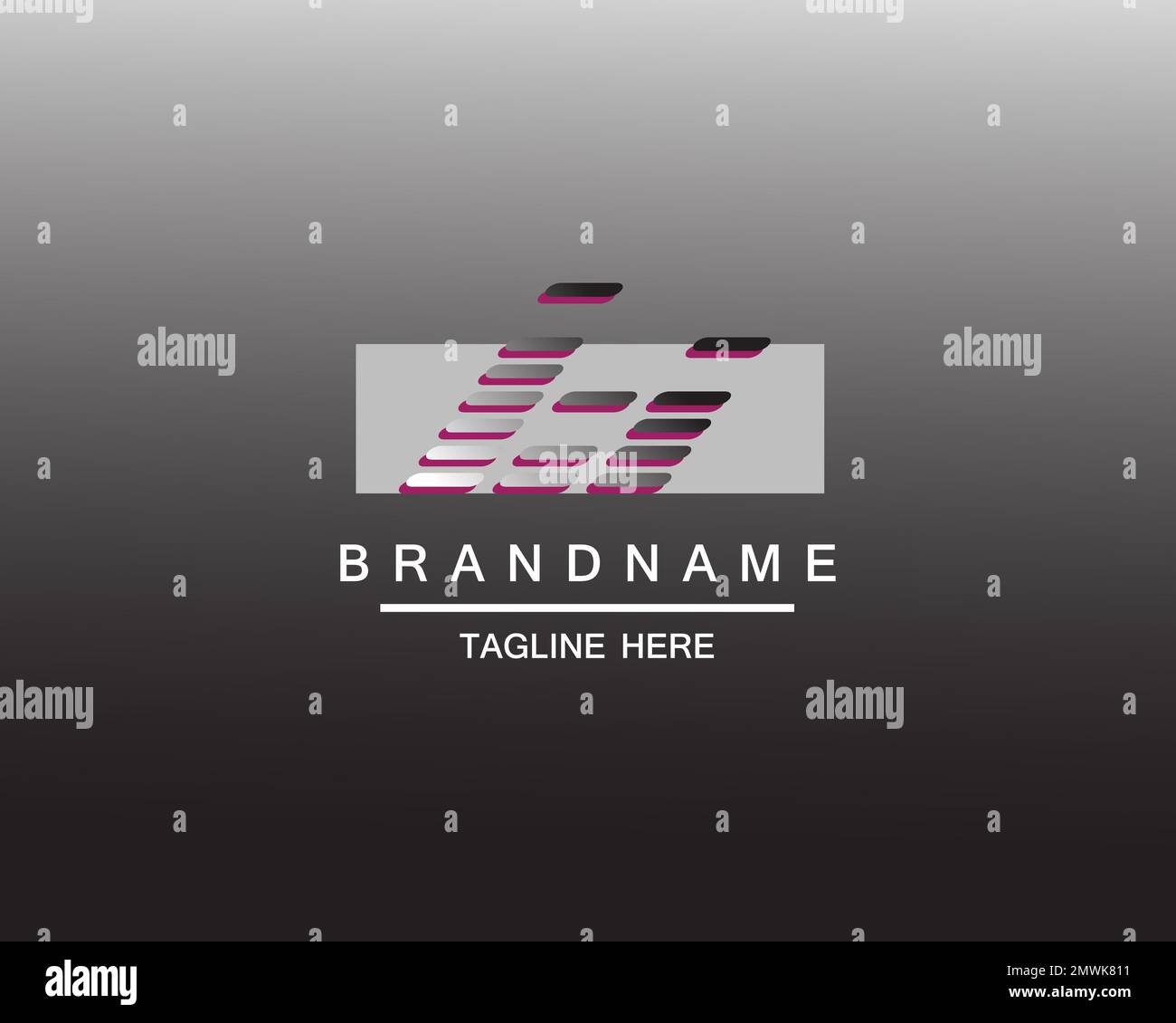 Logo of the sound wave equalizer. Vector illustration sound wave ...