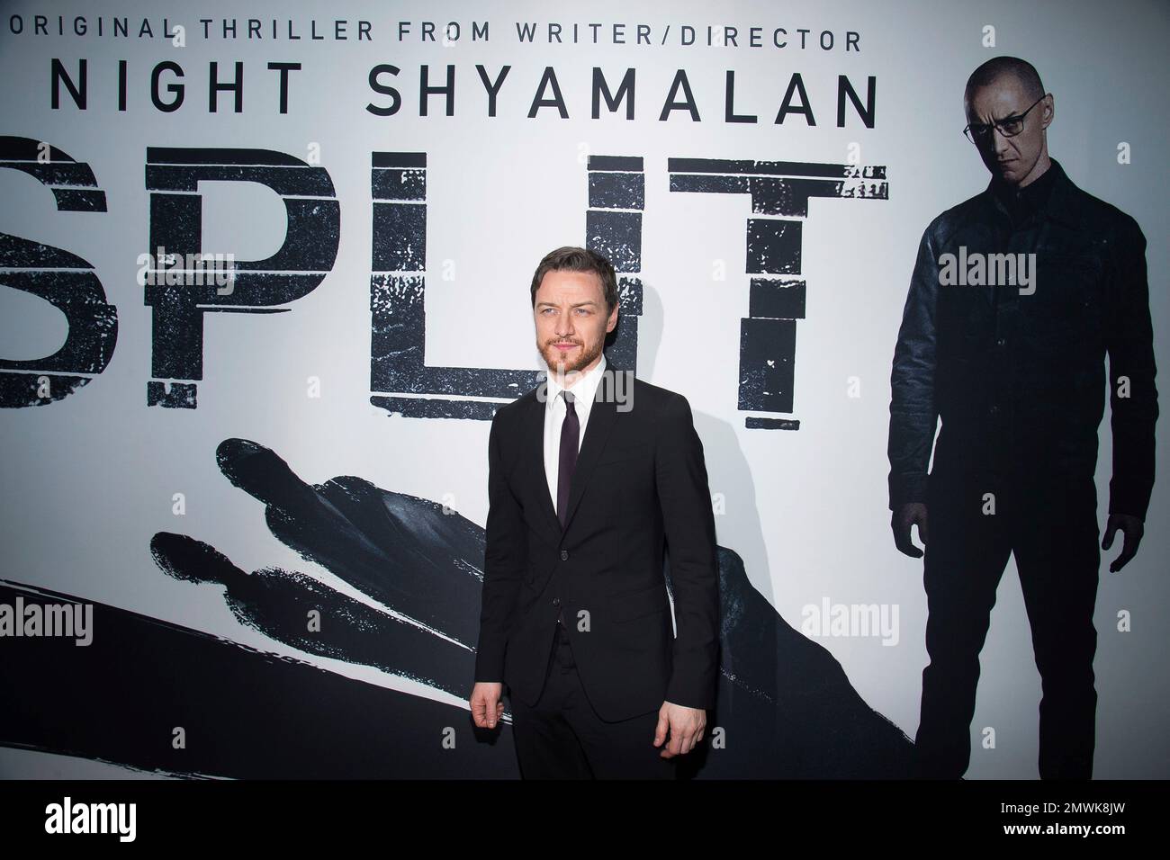 James McAvoy attends a screening of "Split" at the SVA Theatre on Wednesday, Jan. 18, 2017, in ...