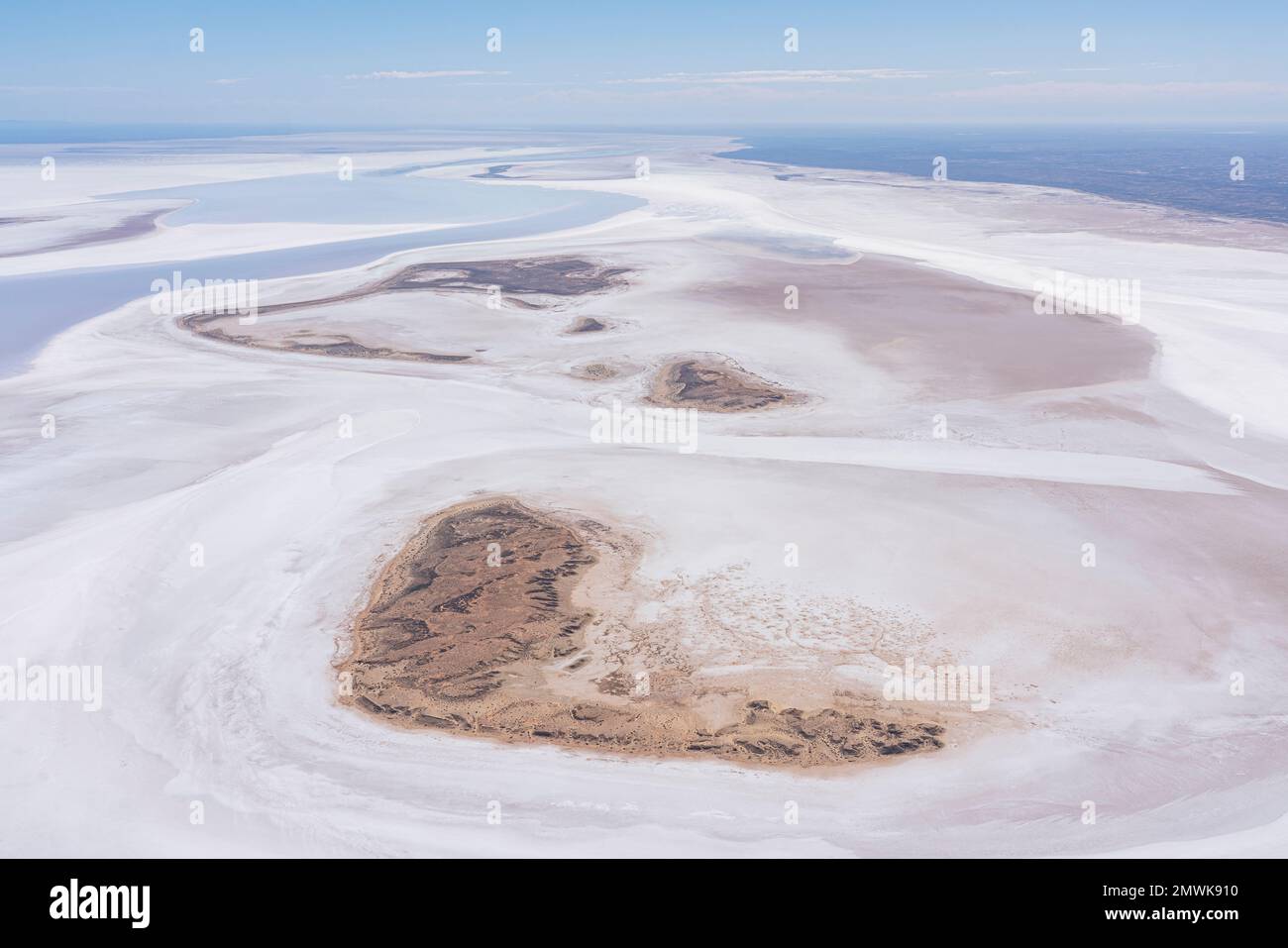 Aerial shot scenic salt lake hi-res stock photography and images - Alamy