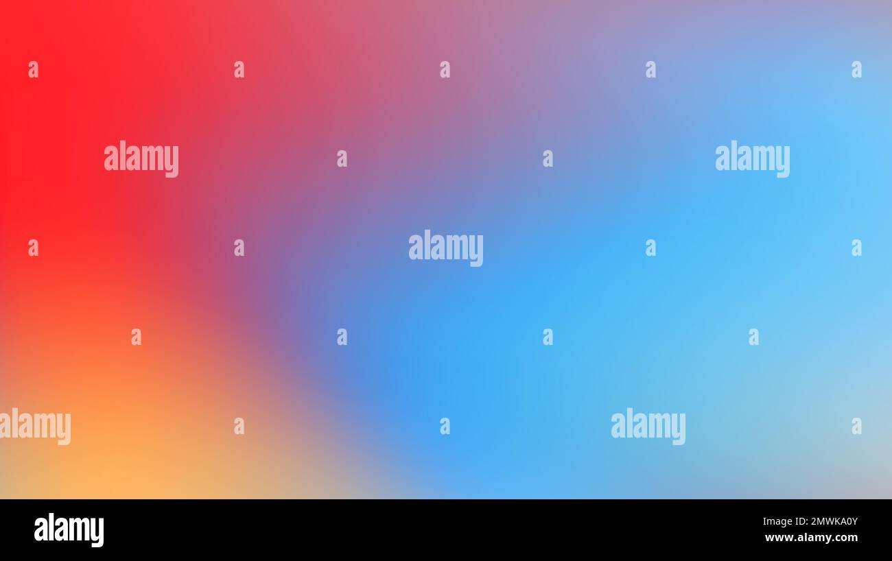 Blurred wavy gradient background. Red, orange, blue abstract wallpaper ... Blurred wavy gradient background. Red, orange, blue abstract wallpaper ...