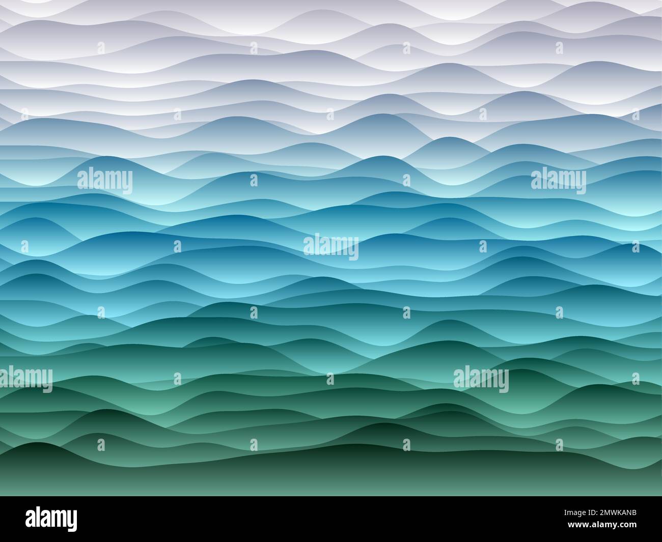 Abstract curves background. Smooth curves with gradients in purple ...