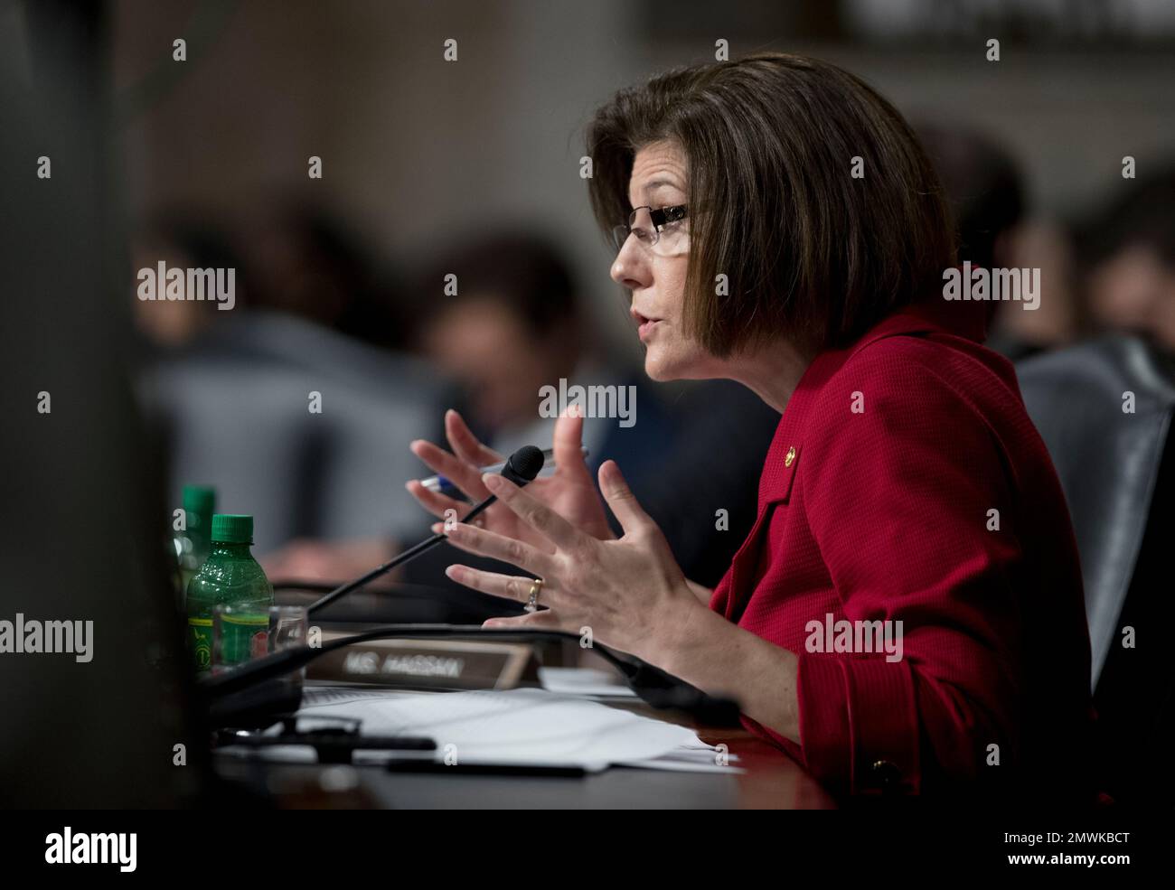 Senate Commerce Committee member Sen. Catherine Cortez Masto, D-Nev ...