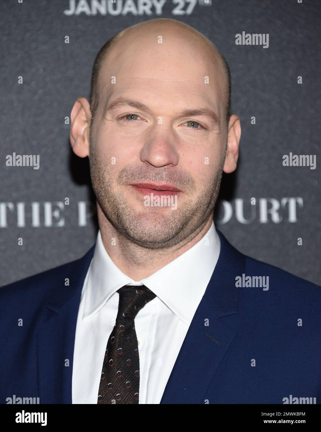 Corey Stoll attends the world premiere of "Gold" at AMC Loews Lincoln ...