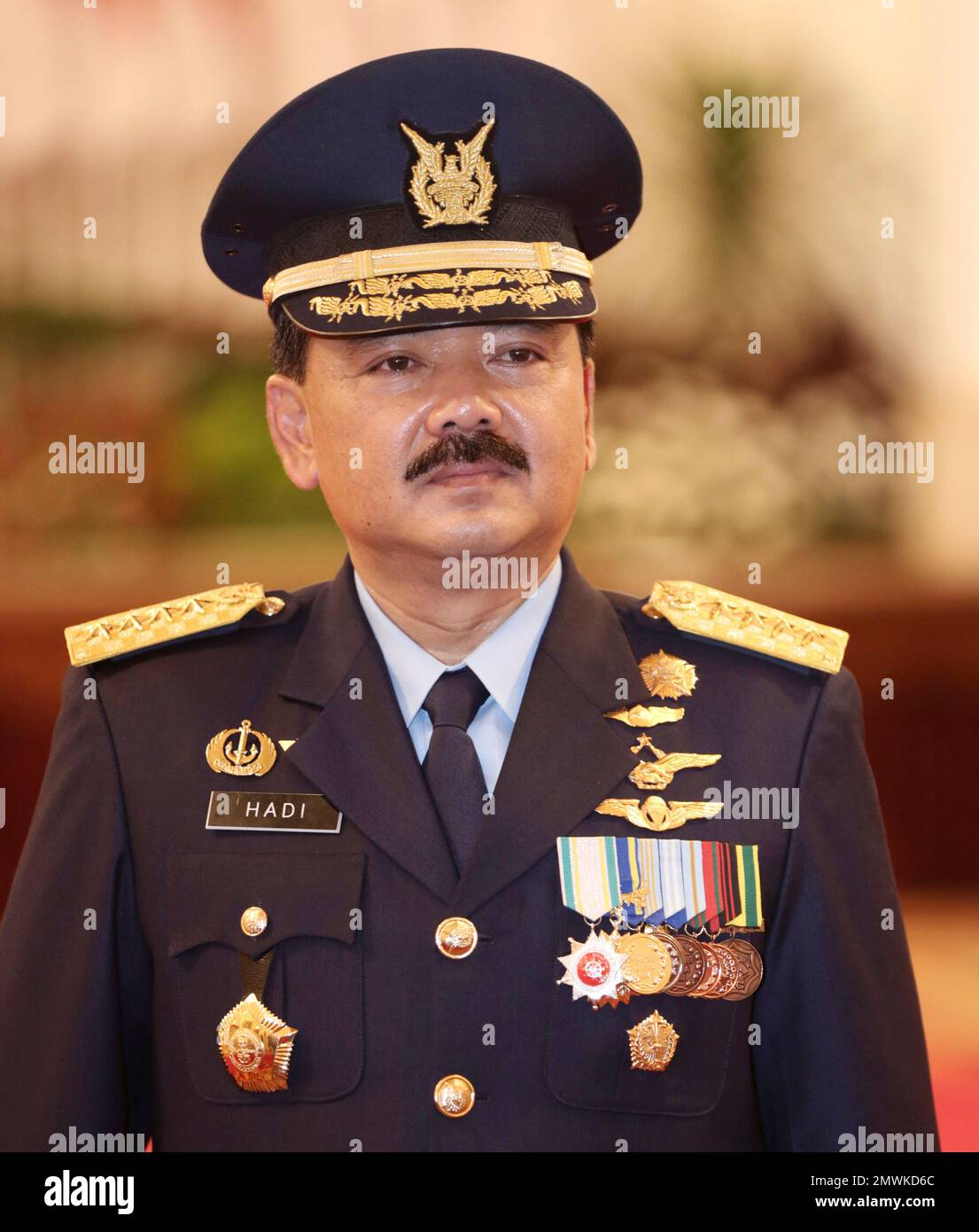 Indonesia's new Air Force Chief of Staff Air Marshall Hadi Tjahjanto ...