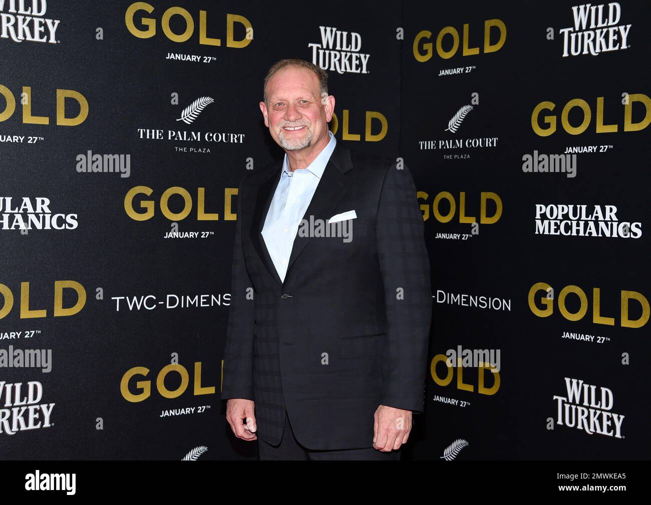 Writer Patrick Massett attends the world premiere of "Gold" at AMC ...