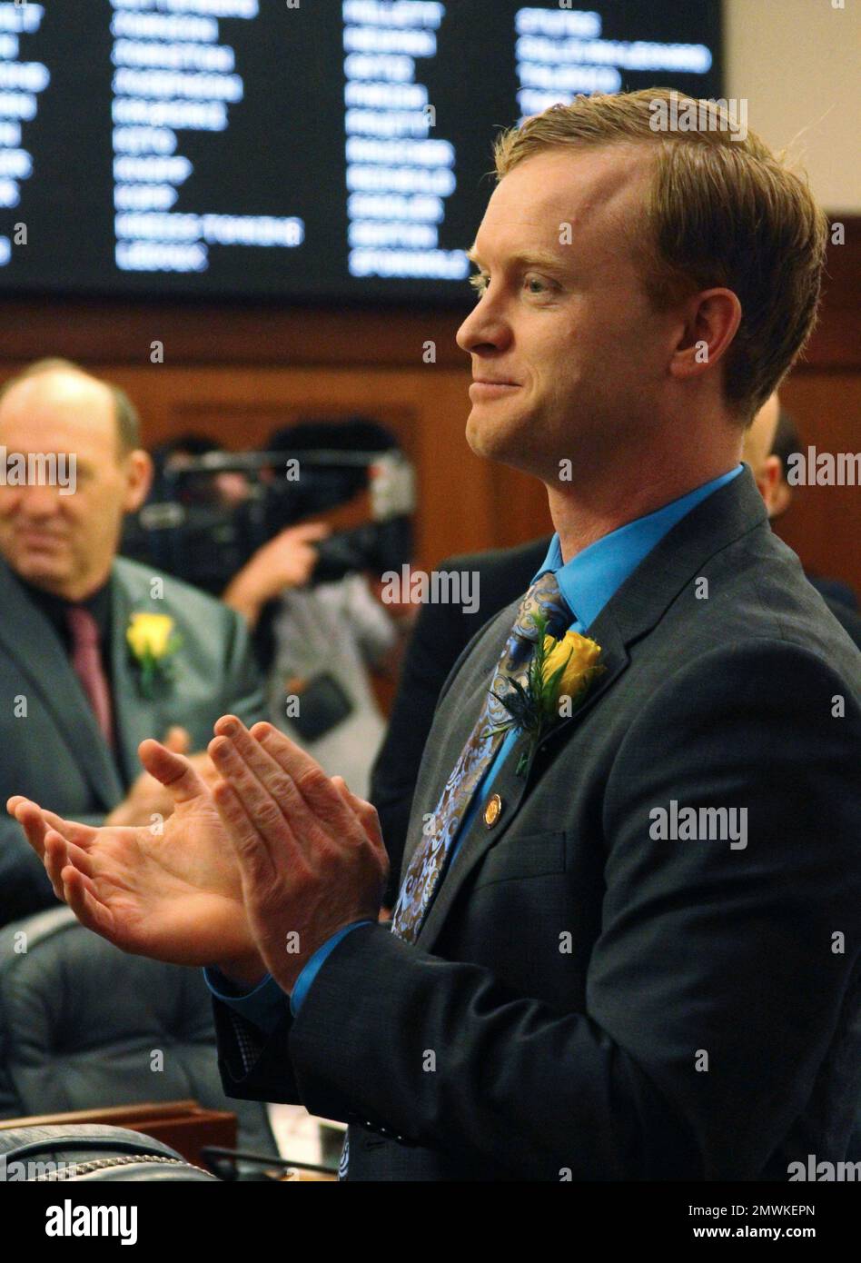 State Rep. David Eastman, a Republican freshman from Wasilla, joins his ...