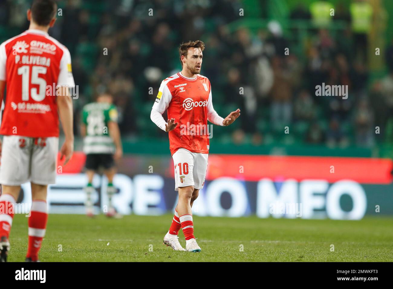 Lisbon, Portugal. 1st Feb, 2023. Andre Horta (Braga) Football/Soccer ...