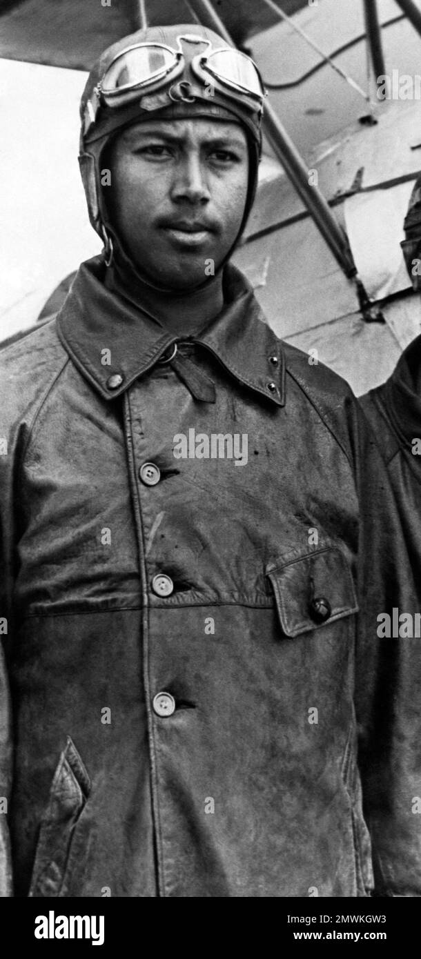 Native pilots of Abyssinia's air force, photographed in Addis Ababa in ...