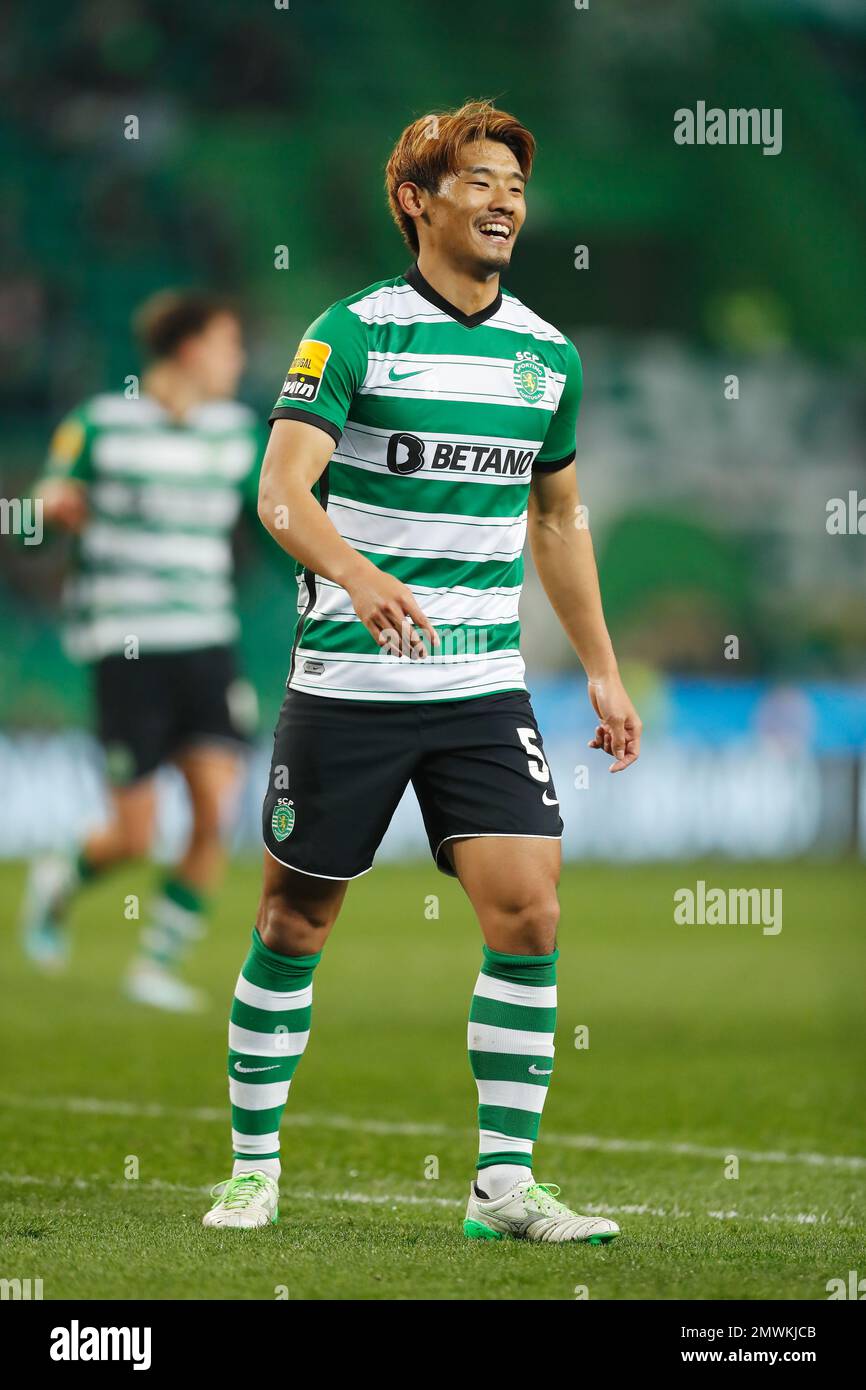 Lisbon, Portugal. 1st Feb, 2023. Hidemasa Morita (SportingCP) Football/Soccer : Portugal "Liga ...