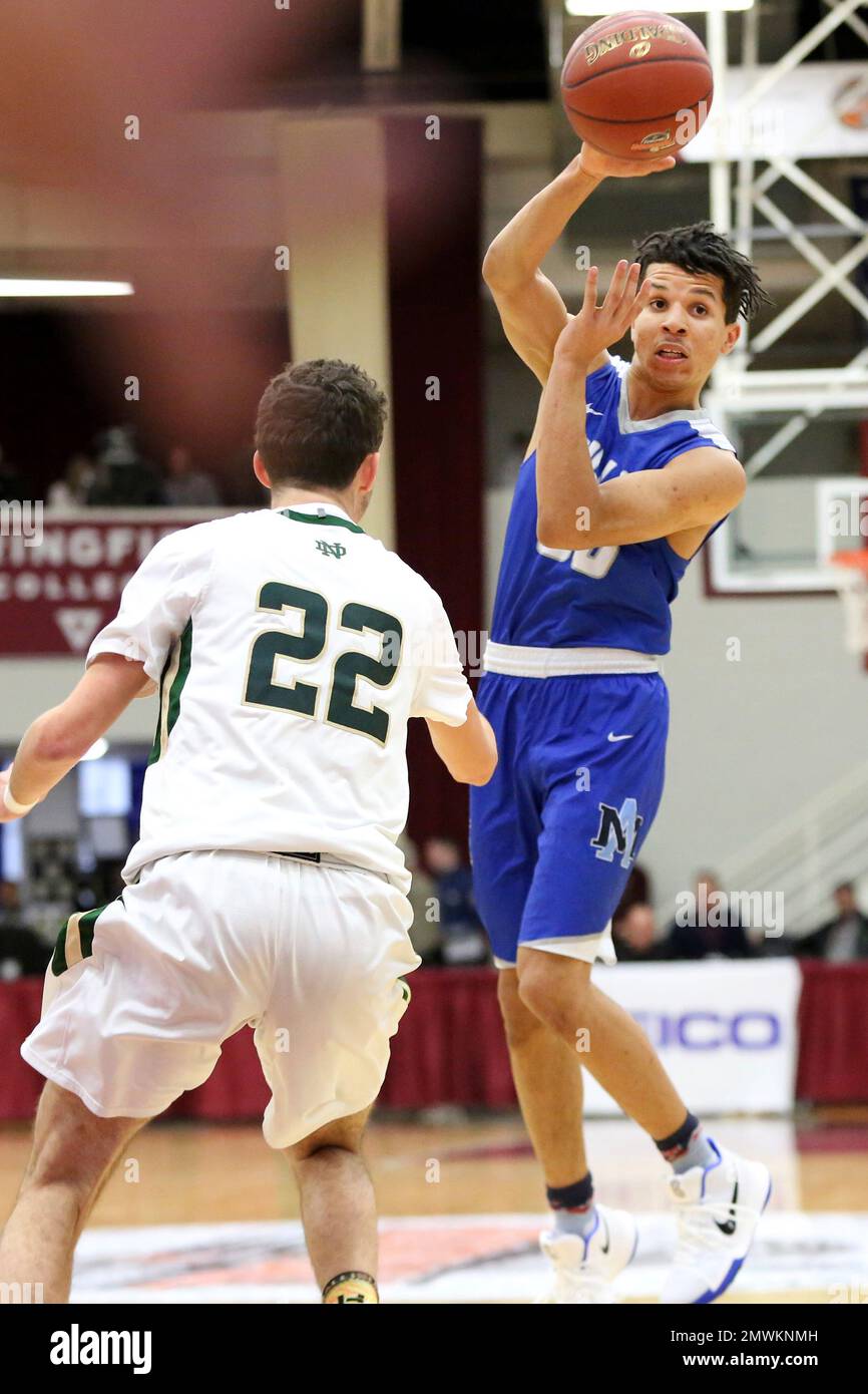 Archbishop Molloy's Cole Anthony #50 in action against Notre Dame ...