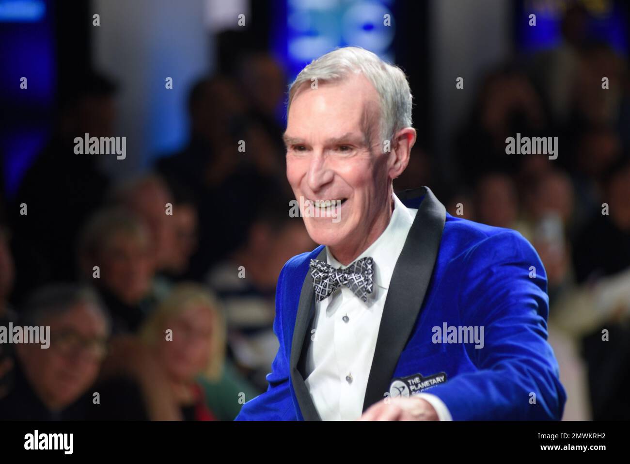 New York, NY on February 1, 2023. Bill Nye walks the runway at the ...