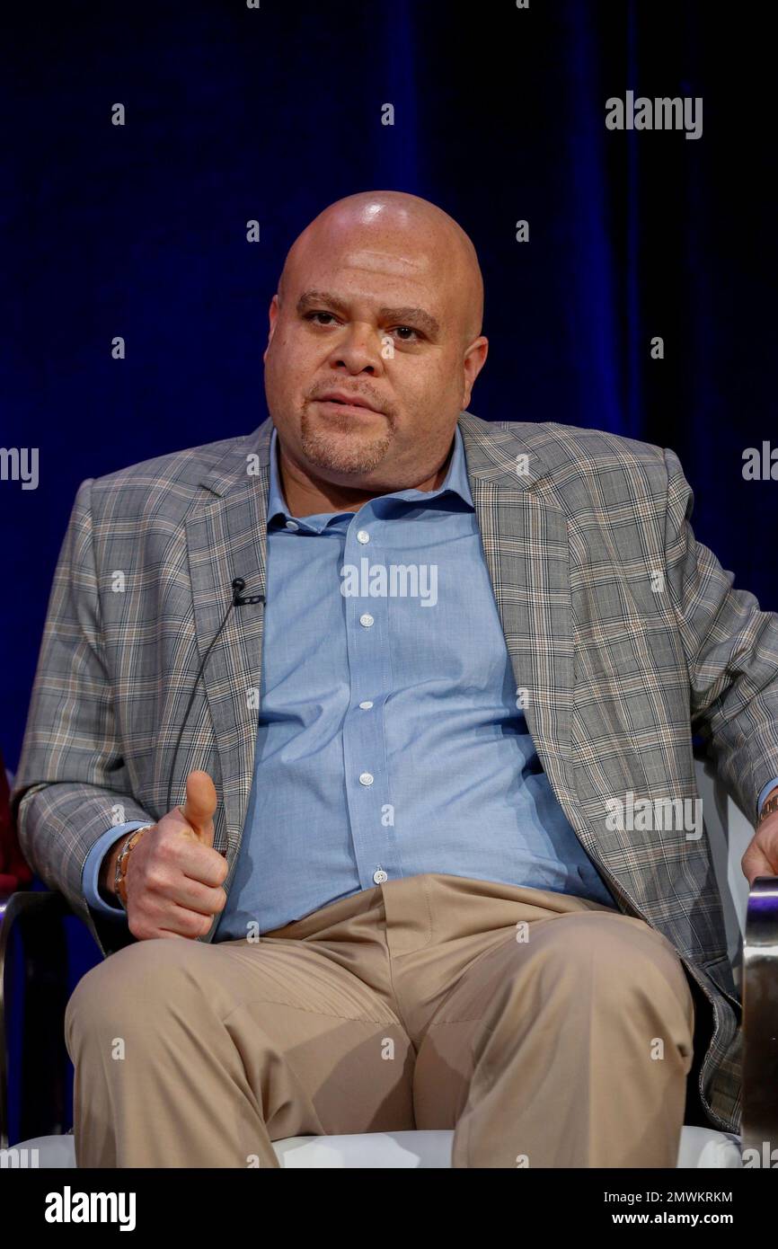 Colin Johnson speaks at the PBS's American Masters "Maya Angelou: And ...