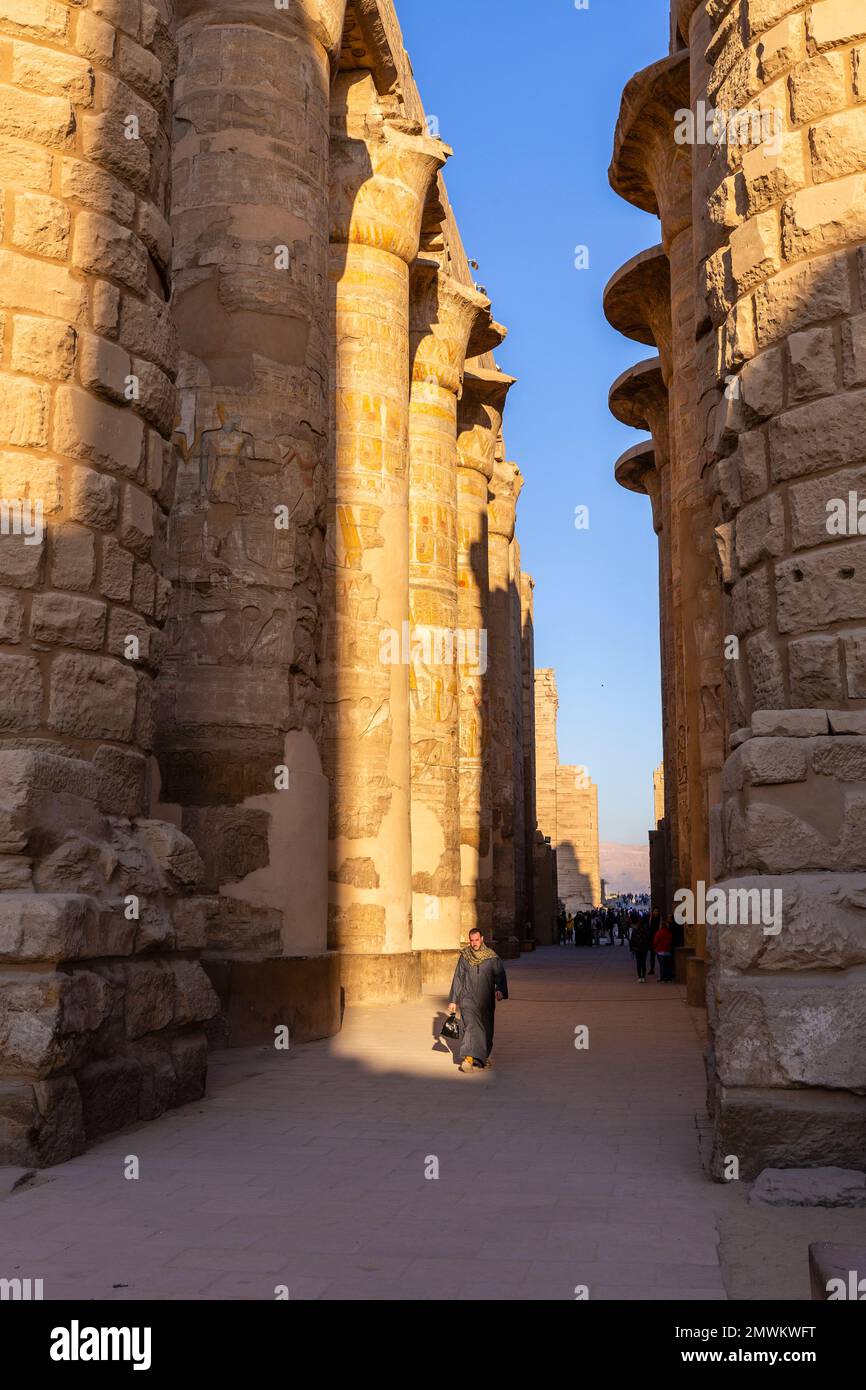Temples karnak luxor egypt hi-res stock photography and images - Alamy