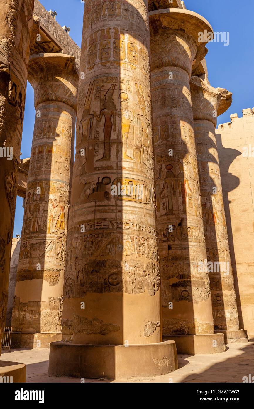 Temples karnak luxor egypt hi-res stock photography and images - Alamy