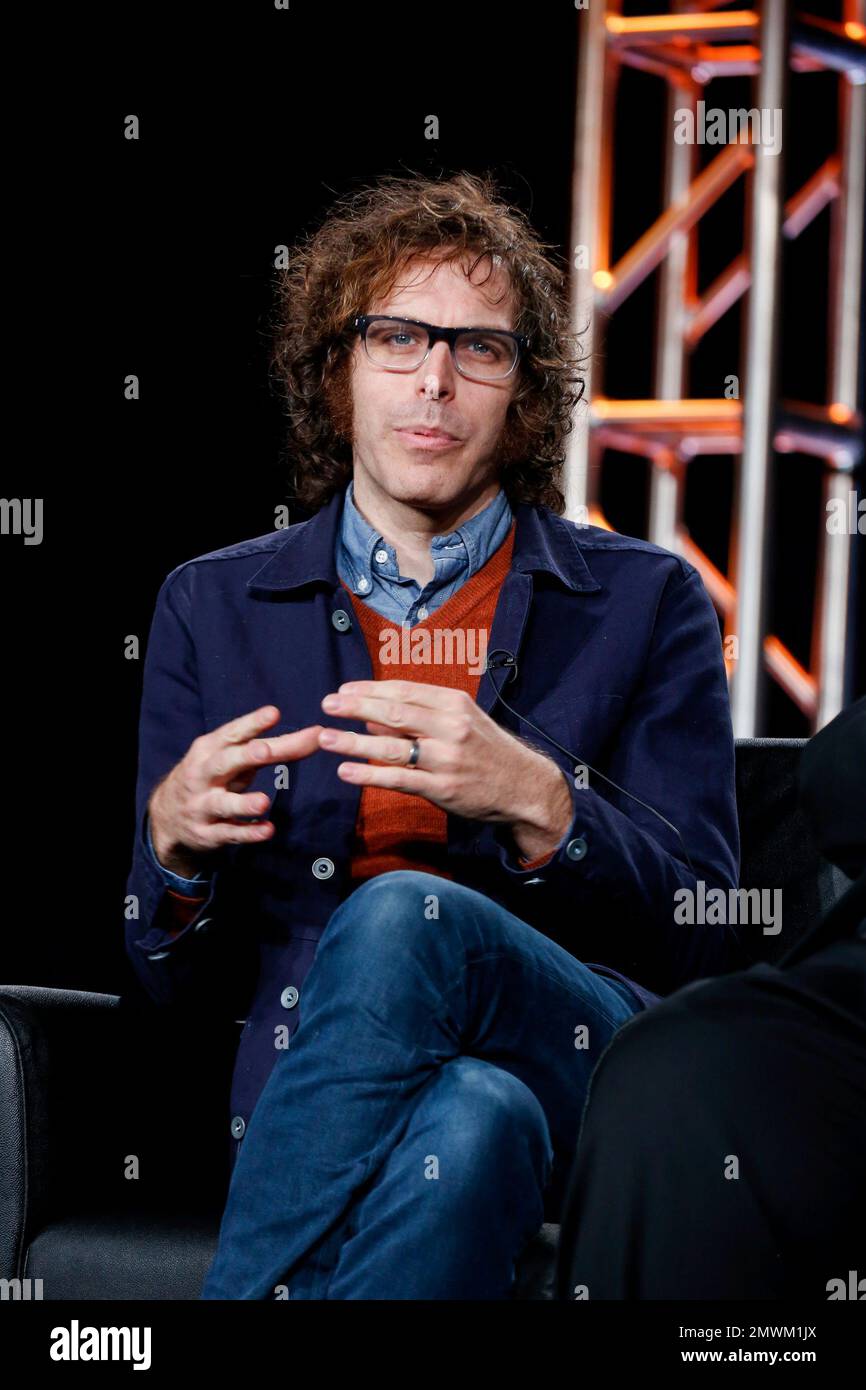 Jonathan Krisel speaks at the FX's "Baskets" panel at the 2017 ...