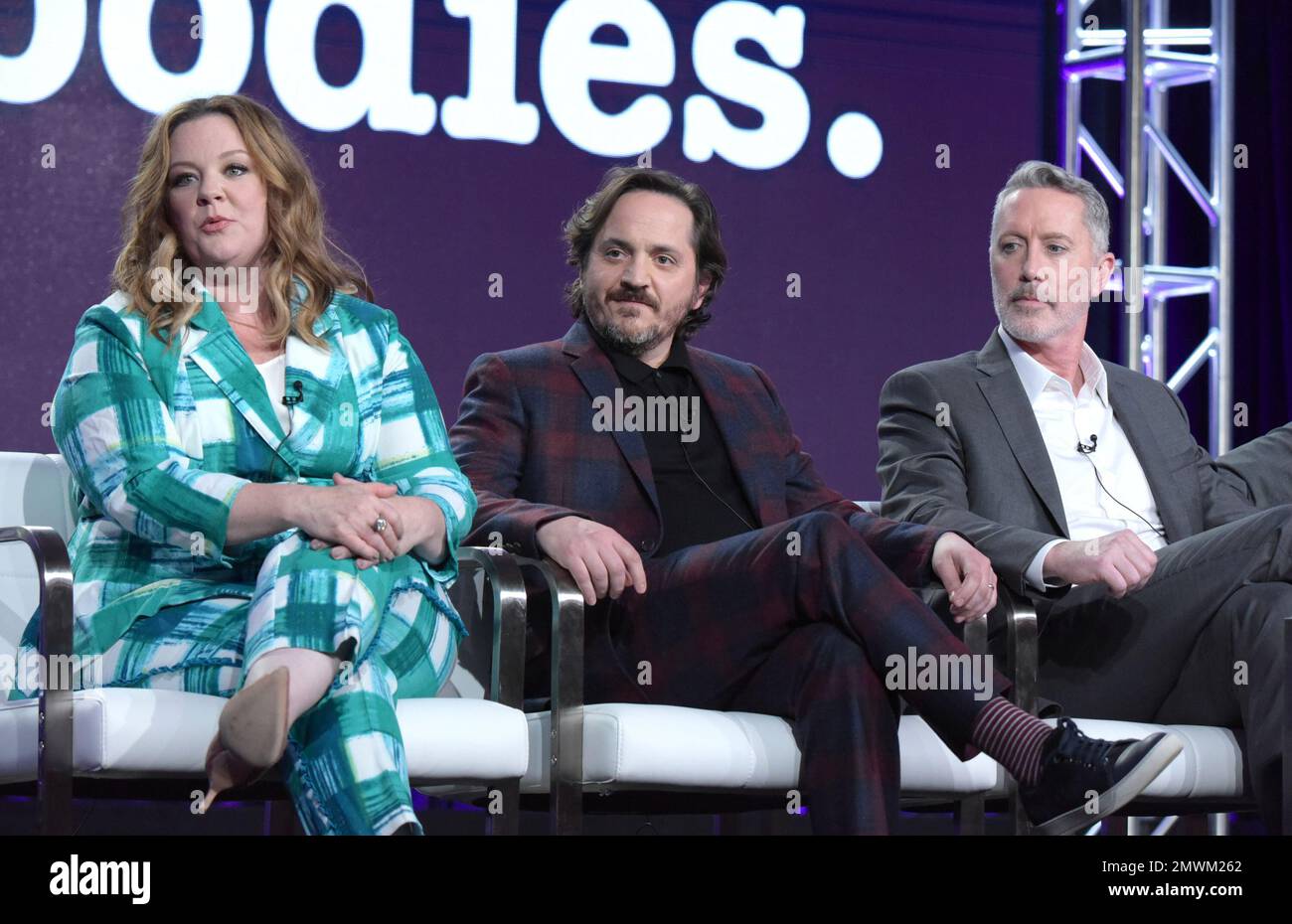 Executive producers Melissa McCarthy, from left, Ben Falcone and ...
