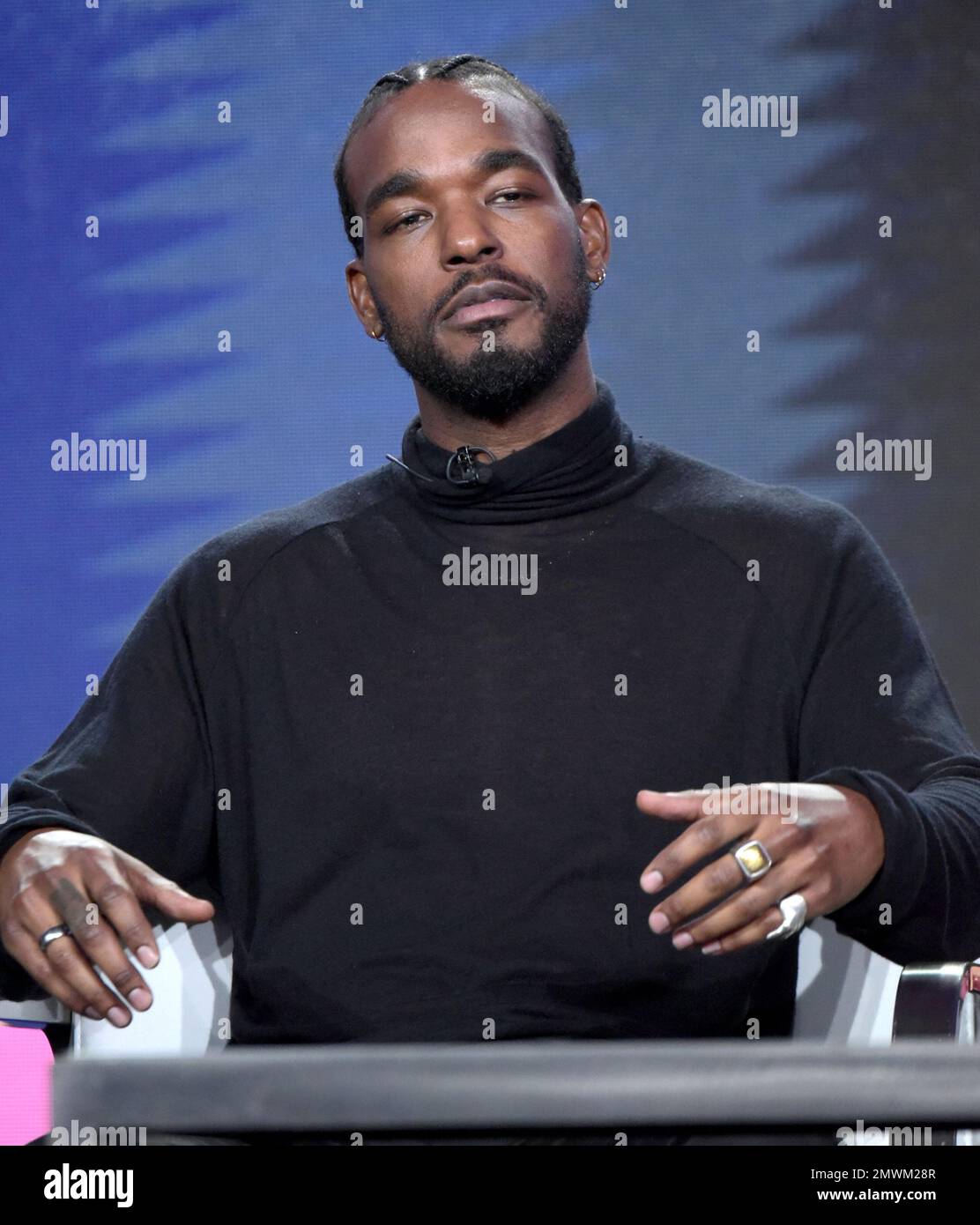 Luke James attends "The New Edition Story" panel at Viacom's BET ...