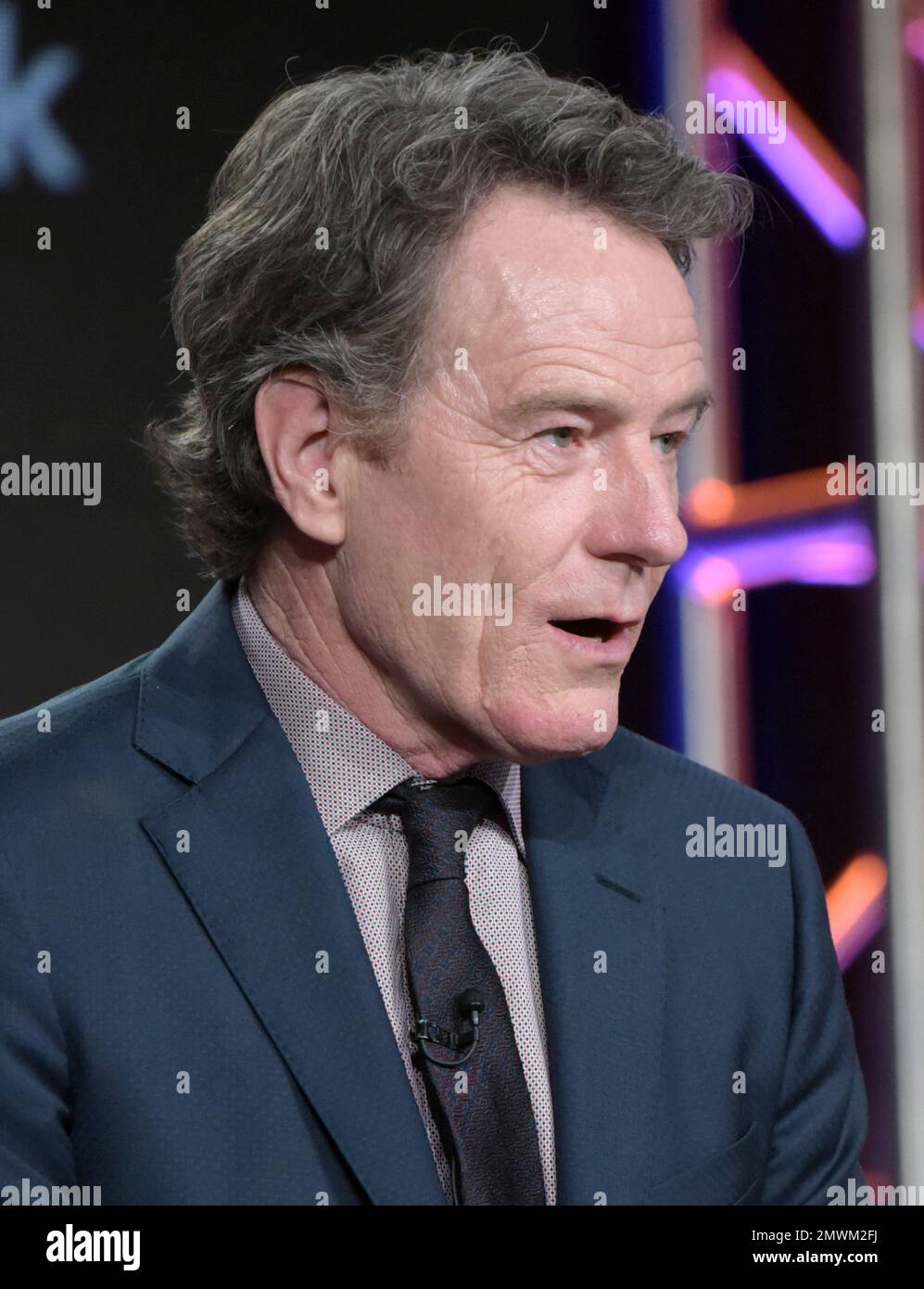 Bryan Cranston attends the "Super Mansion" panel at the Crackle portion ...